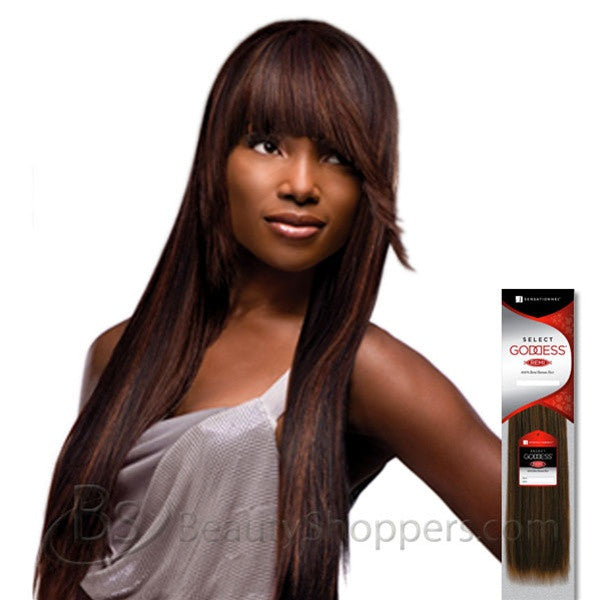 Sensationnel Goddess Select Remi Human Hair Weave - YAKI/YAKY WEAVING ...