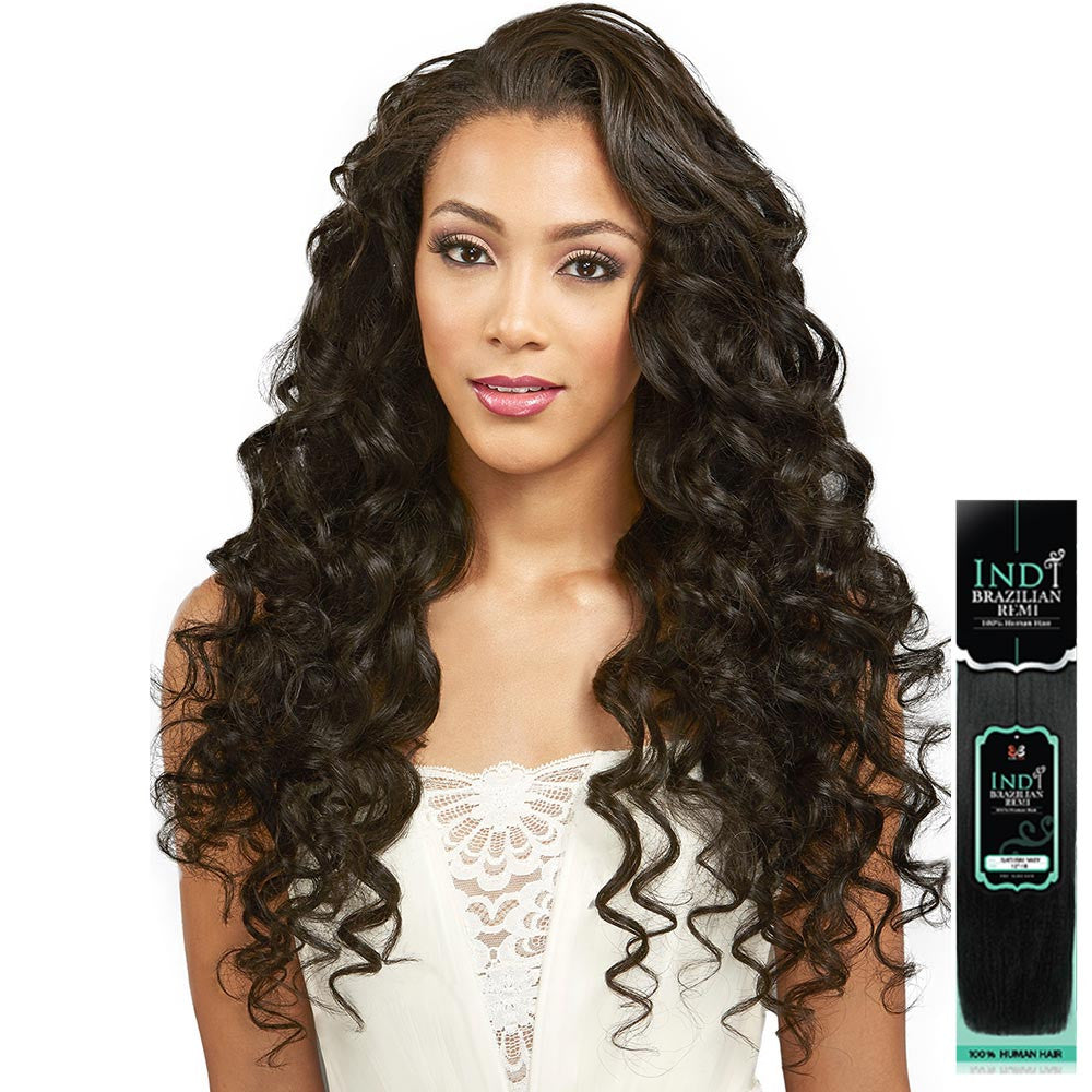 Indi Brazilian Remi 100% Human Hair Weave - Spring Wave ...