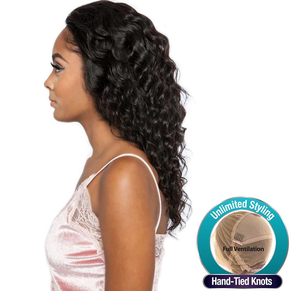 Trill Unprocessed Hair Whole Lace Wig - TRL4320 (Deep Wave 18"~20 ...