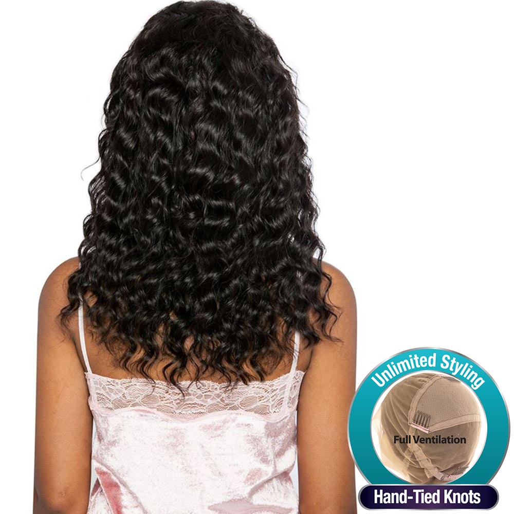 Trill Unprocessed Hair Whole Lace Wig - TRL4320 (Deep Wave 18"~20 ...