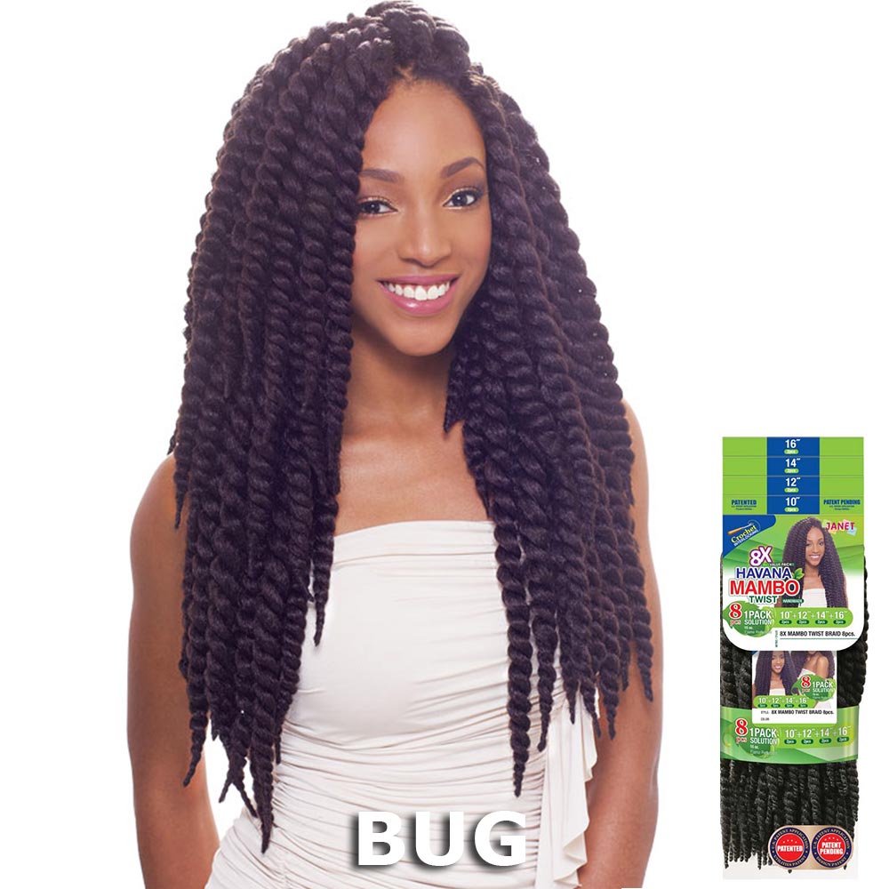 Janet 8 in 1 Pack Solution Braid - Mambo Twist 8PCS – beautyshoppers.com