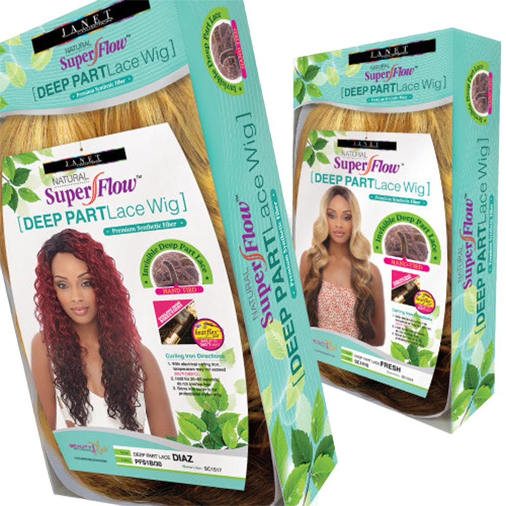 Janet Collection Super Flow Deep Part Lace Wig - Joya – beautyshoppers.com